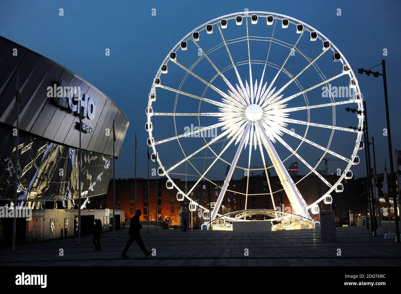 Echo Wheel of Liverpool Stock Photo - Alamy