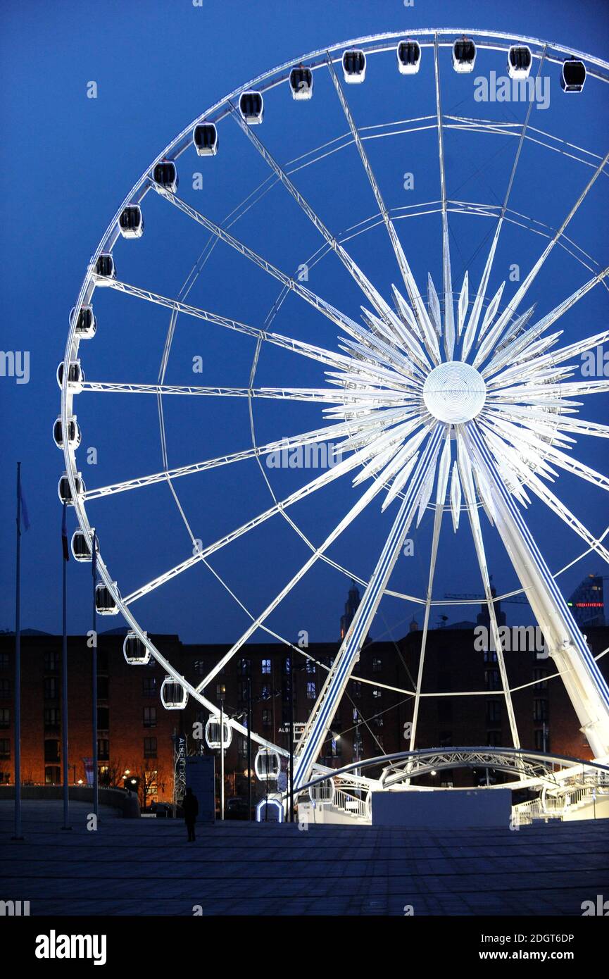 Echo Wheel of Liverpool Stock Photo - Alamy