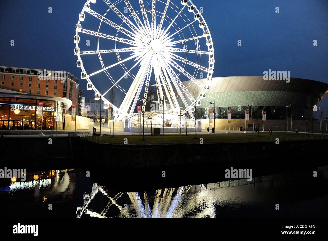 Echo Wheel of Liverpool Stock Photo - Alamy