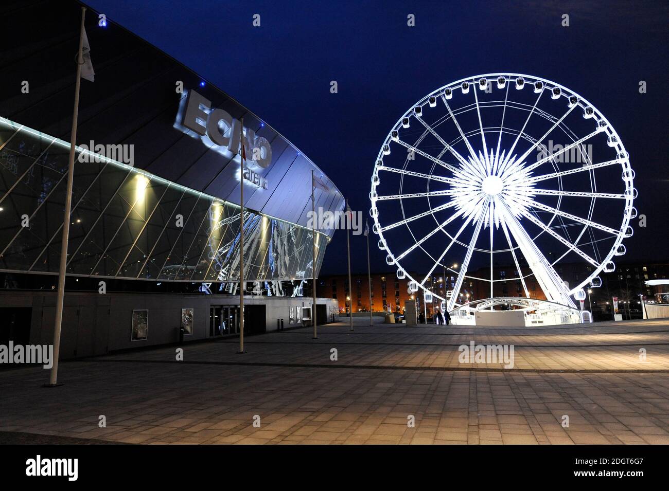 Echo Wheel of Liverpool Stock Photo - Alamy
