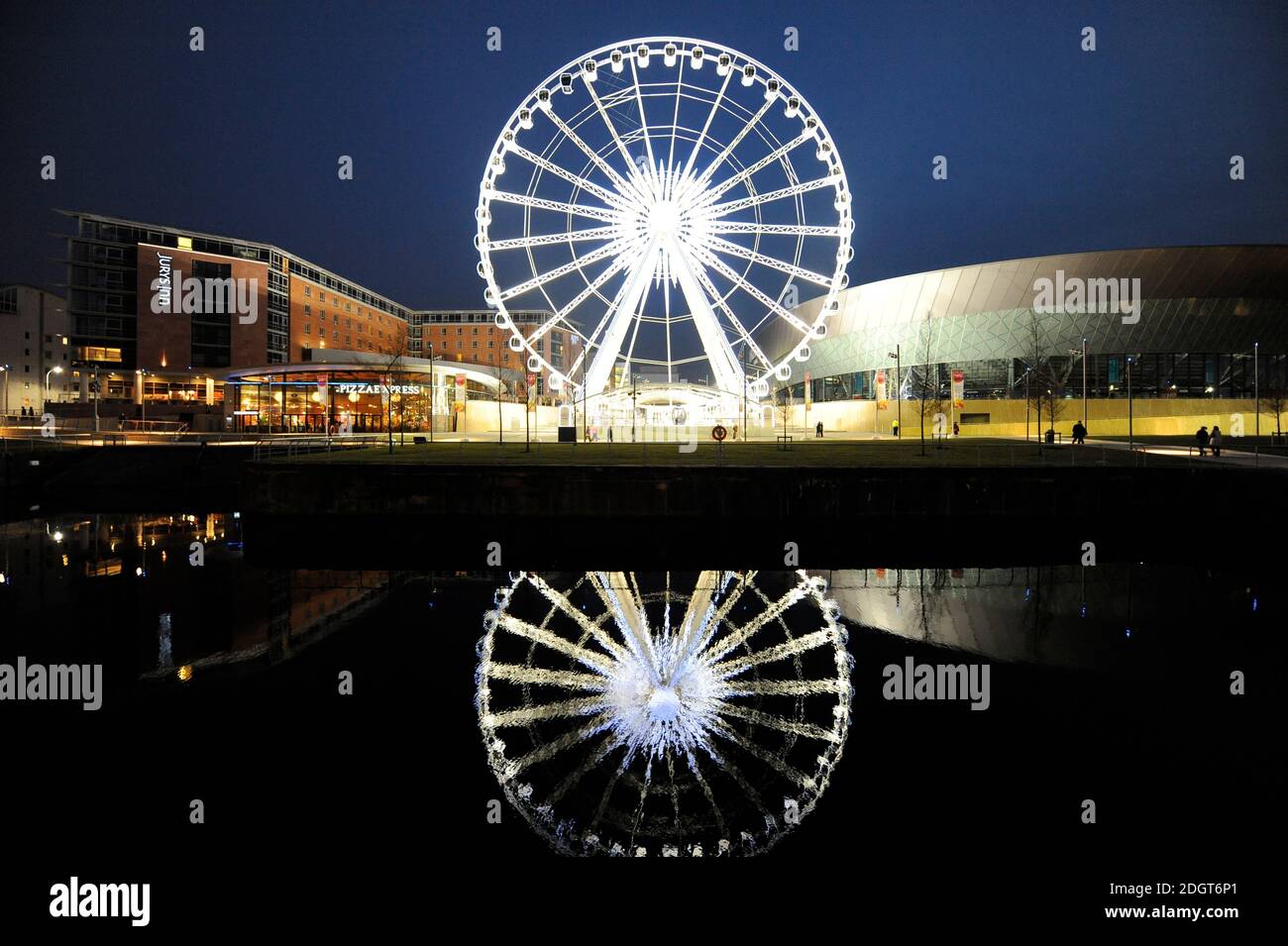 Echo Wheel of Liverpool Stock Photo - Alamy