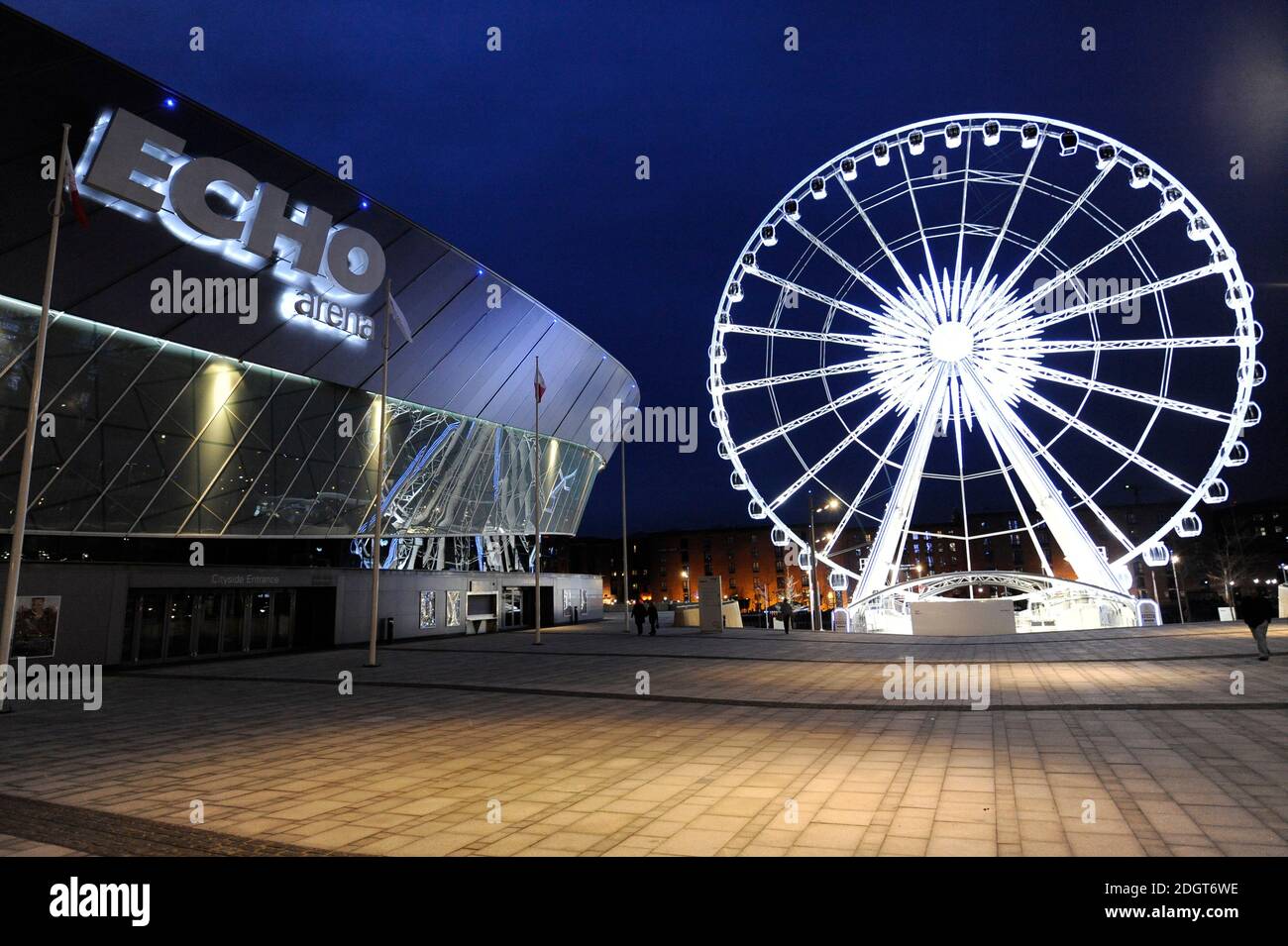 Echo Wheel of Liverpool Stock Photo - Alamy
