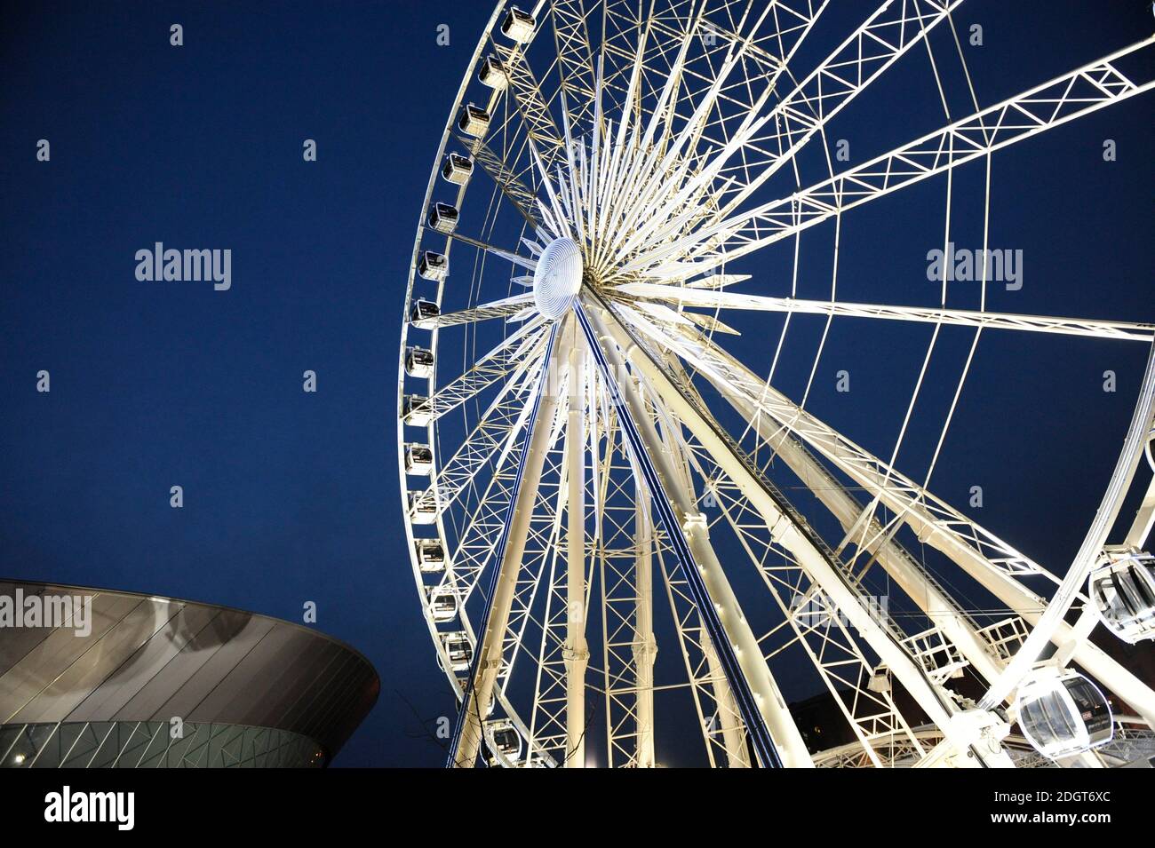 Echo Wheel of Liverpool Stock Photo - Alamy