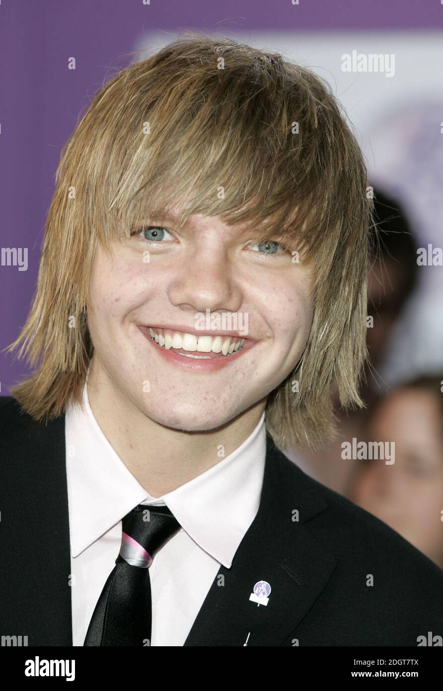 Sam Darbyshire arriving Stock Photo - Alamy