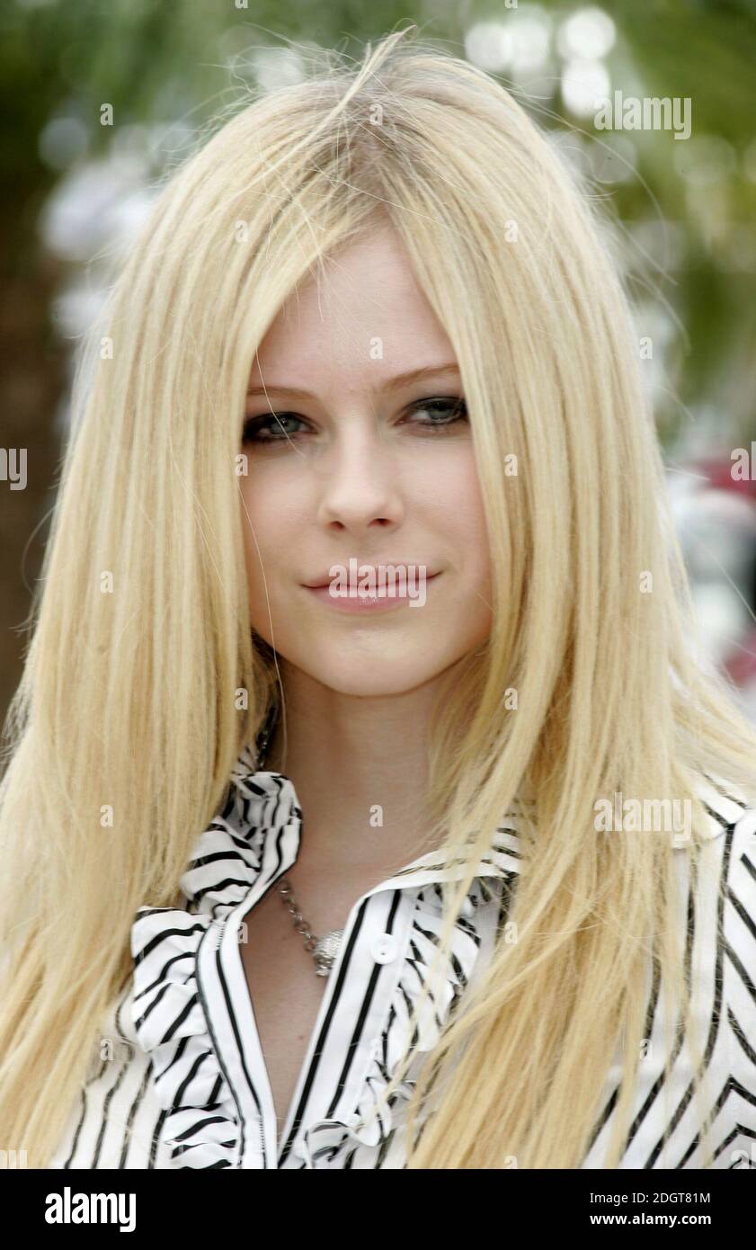 Avril Lavigne attending Stock Photo - Alamy