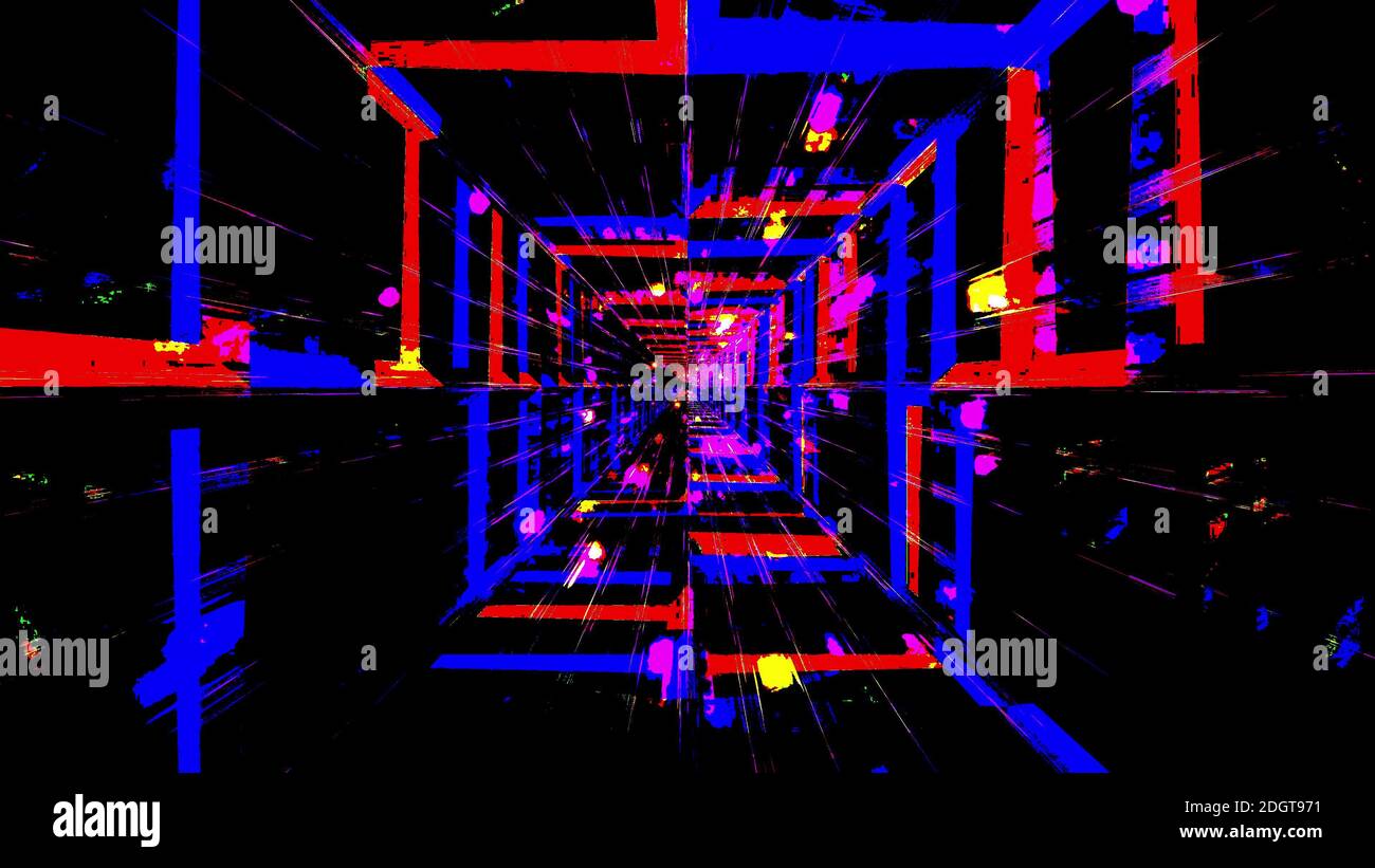 Color map color effect 3d illustration background wallpaper Stock Photo ...