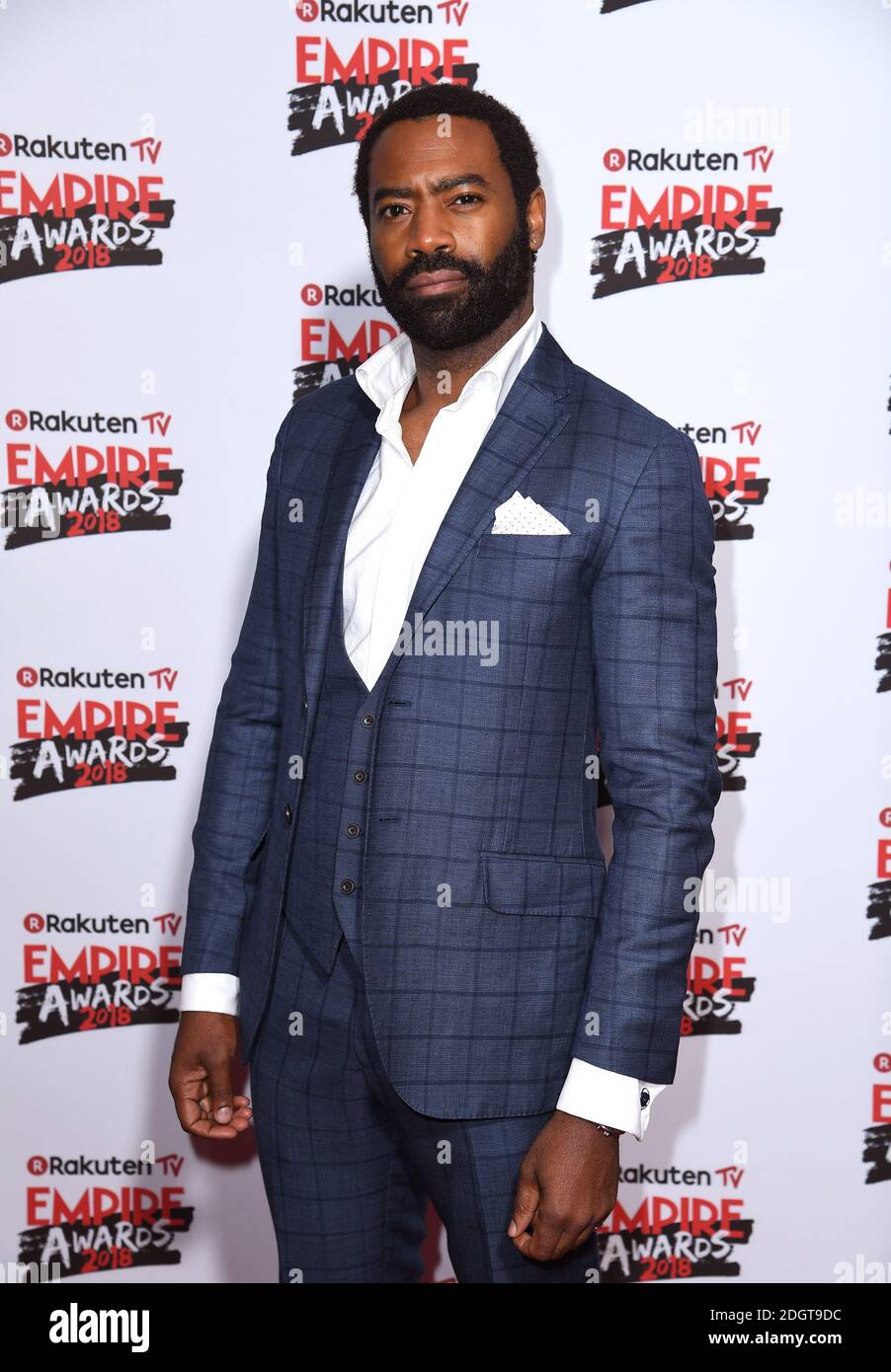 Nicholas Pinnock attending the Rakuten TV Empire Awards 2018 held at ...