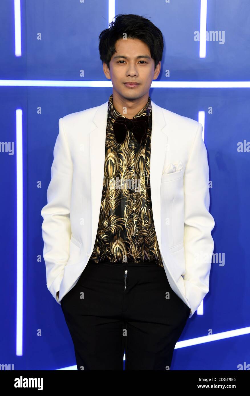 Win Morisaki attending the European premiere of Ready Player One, held ...