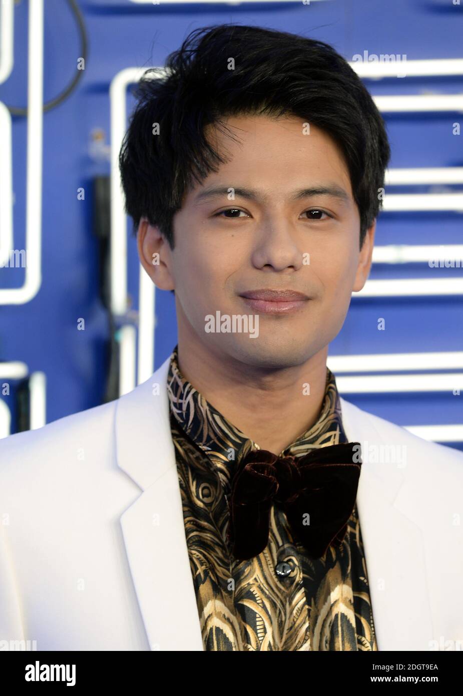 Win Morisaki attending the European premiere of Ready Player One, held ...
