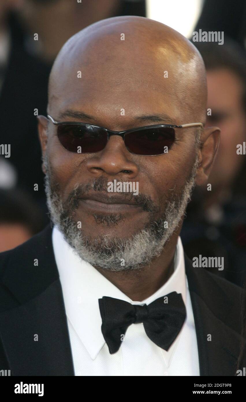 Samuel L Jackson arriving Stock Photo - Alamy