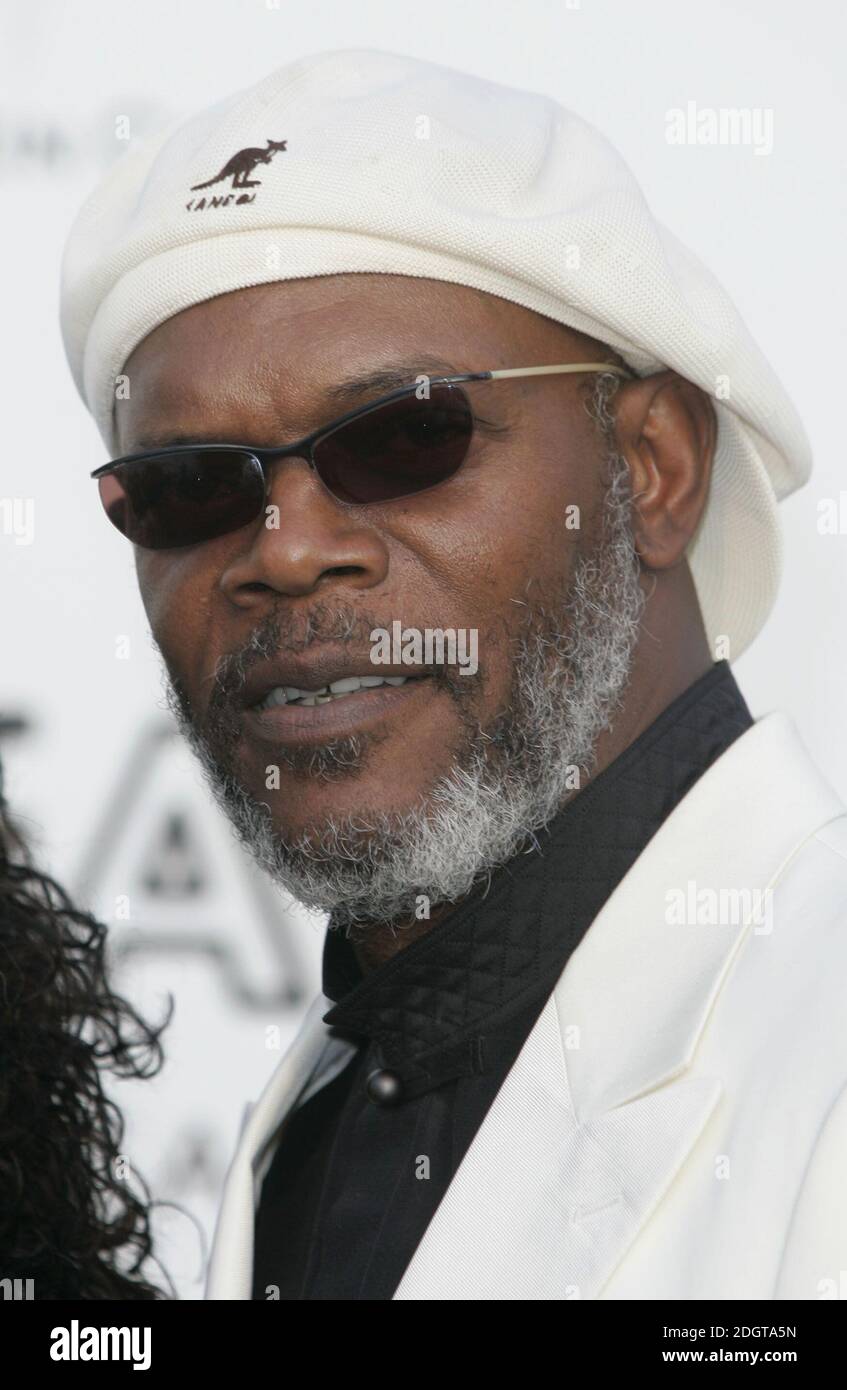 Samuel L Jackson arriving Stock Photo - Alamy