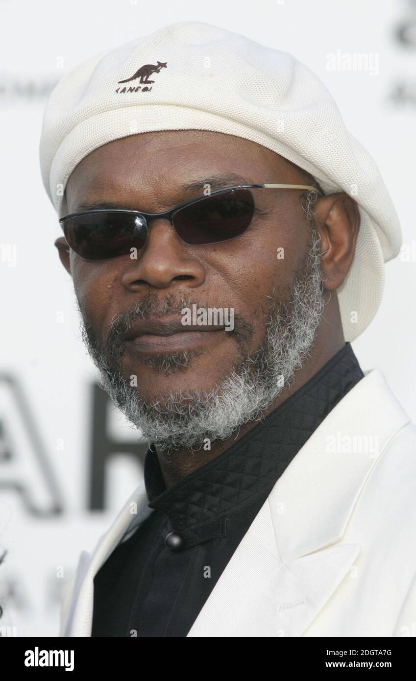 Samuel L Jackson arriving Stock Photo - Alamy