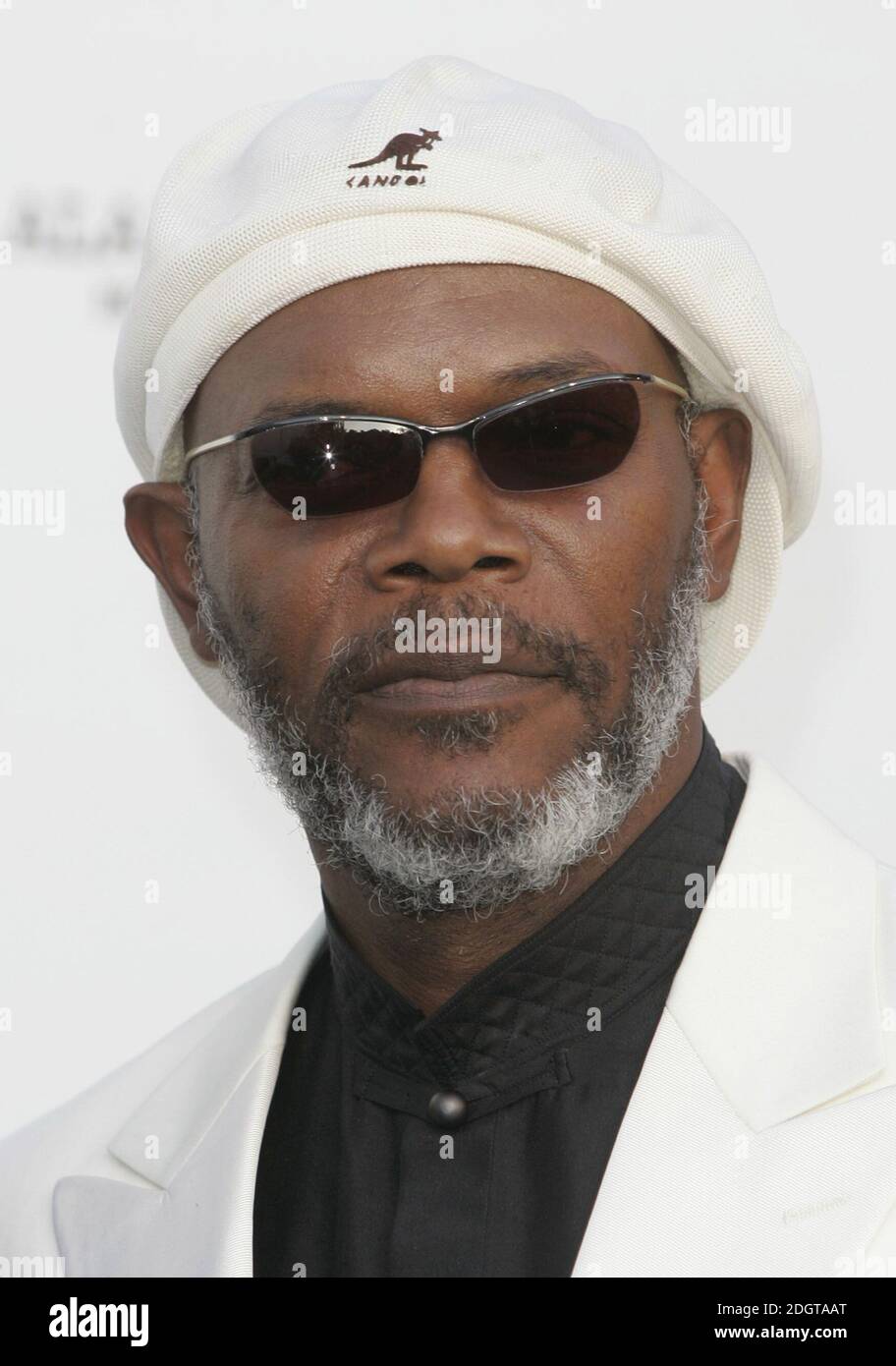Samuel L Jackson arriving Stock Photo - Alamy