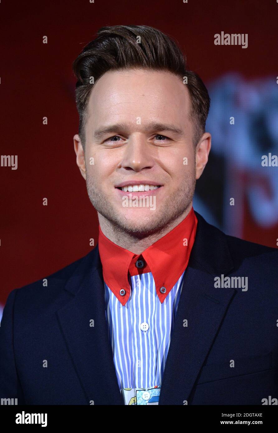 Olly Murs at The Voice UK Final photocall, Elstree Studios, Borehamwood ...