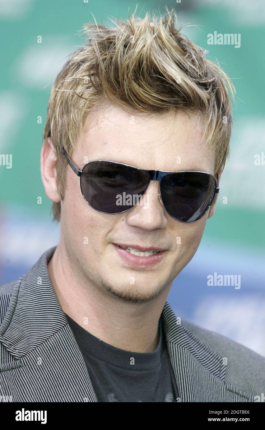 Nick Carter arriving Stock Photo - Alamy