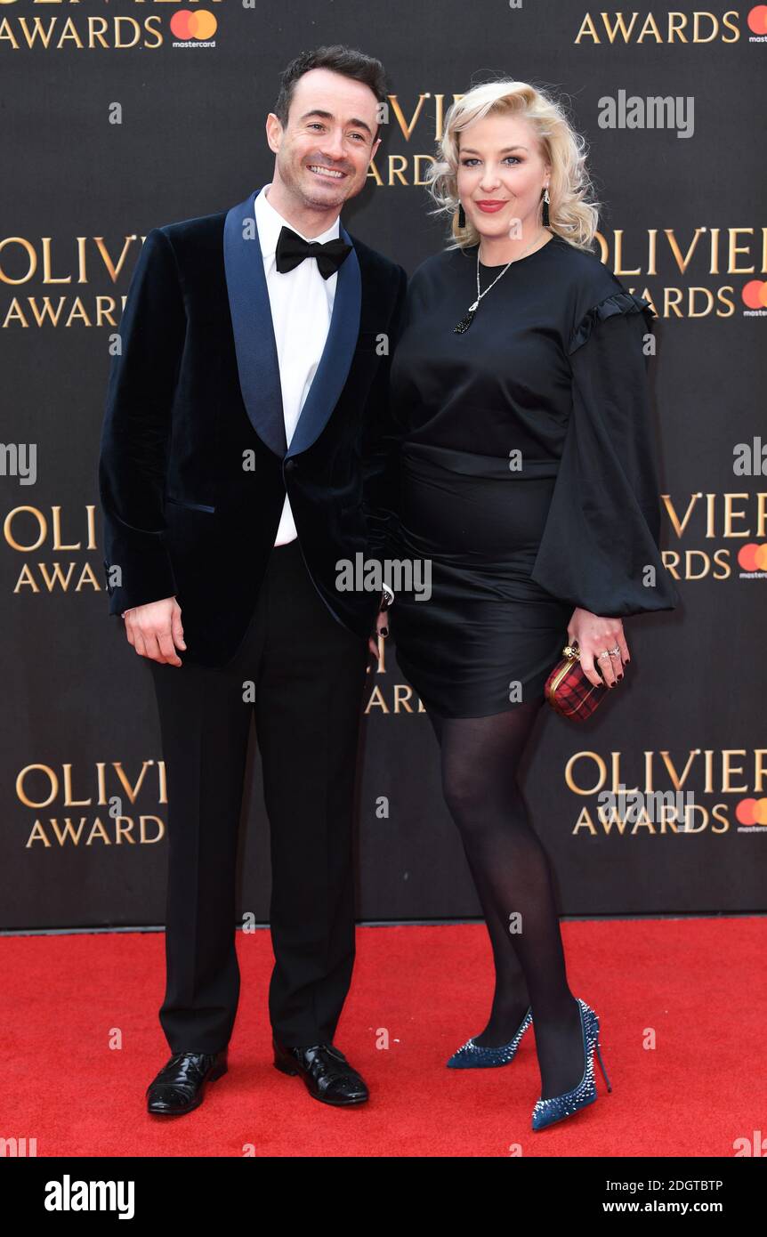 Joe McFadden arriving for The Olivier Awards at the Royal Albert Hall ...