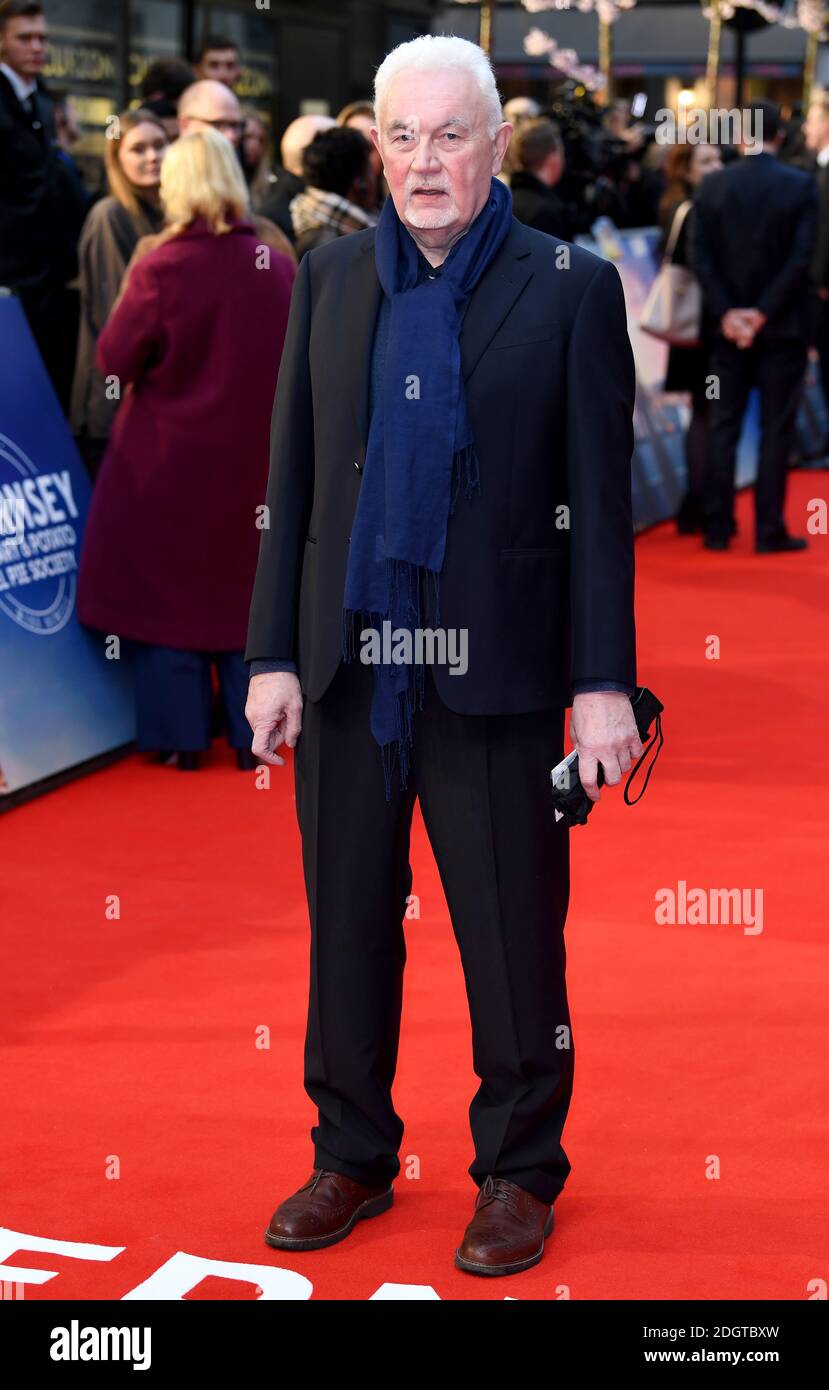 Kevin Hood attending the world premiere of The Guernsey Literary and ...