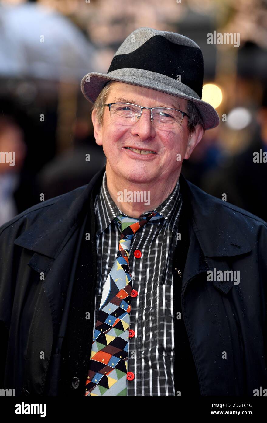 Mike Newell attending the world premiere of The Guernsey Literary and ...