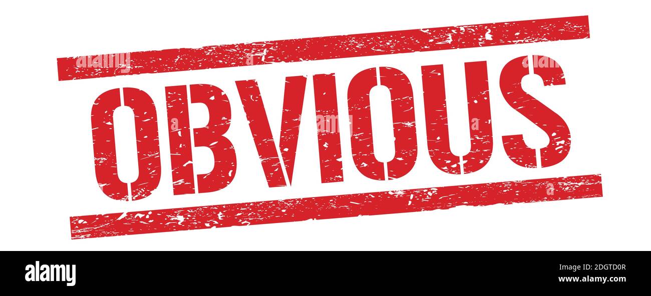 Obvious stamp hi-res stock photography and images - Alamy