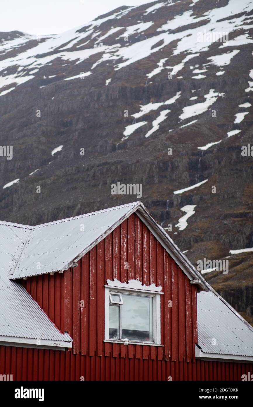 A traditional house in Iceland Stock Photo - Alamy