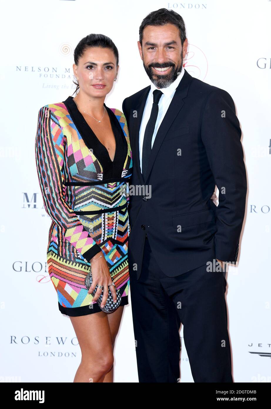 Jessica Lemarie Pires And Robert Pires High Resolution Stock ...