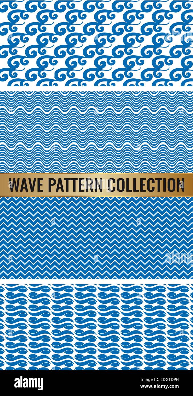 Water surface patterns Stock Vector Images - Alamy