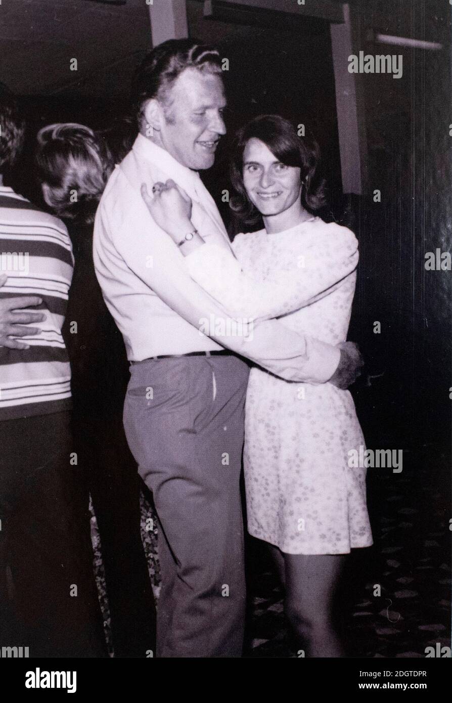 Vic and Penny Griffiths in 1972. Husband and wife Vic and Penny ...