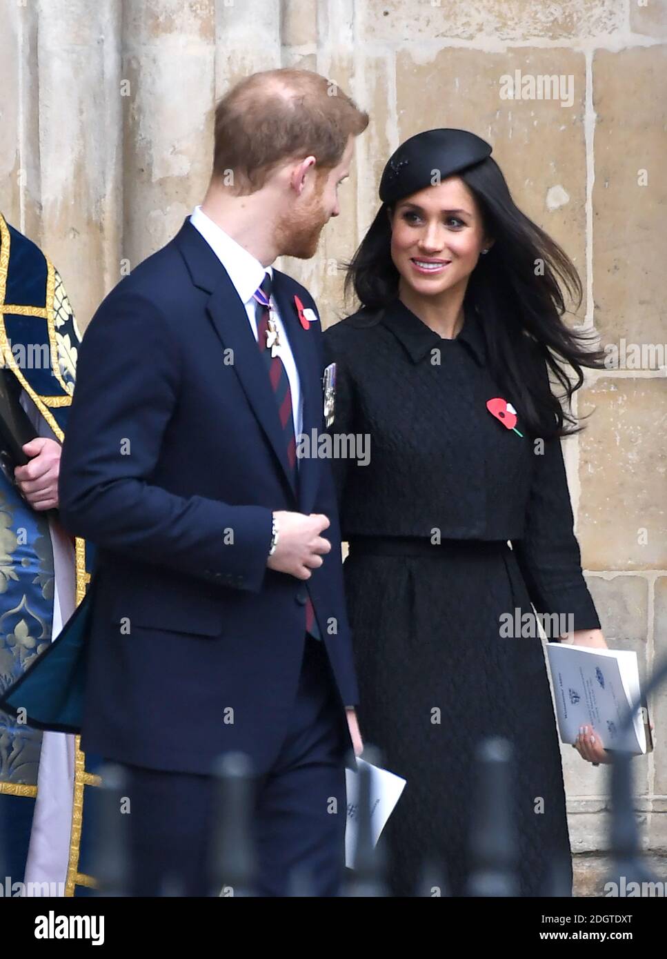 Meghan Markle and Prince Harry at the annual Service of Commemoration ...