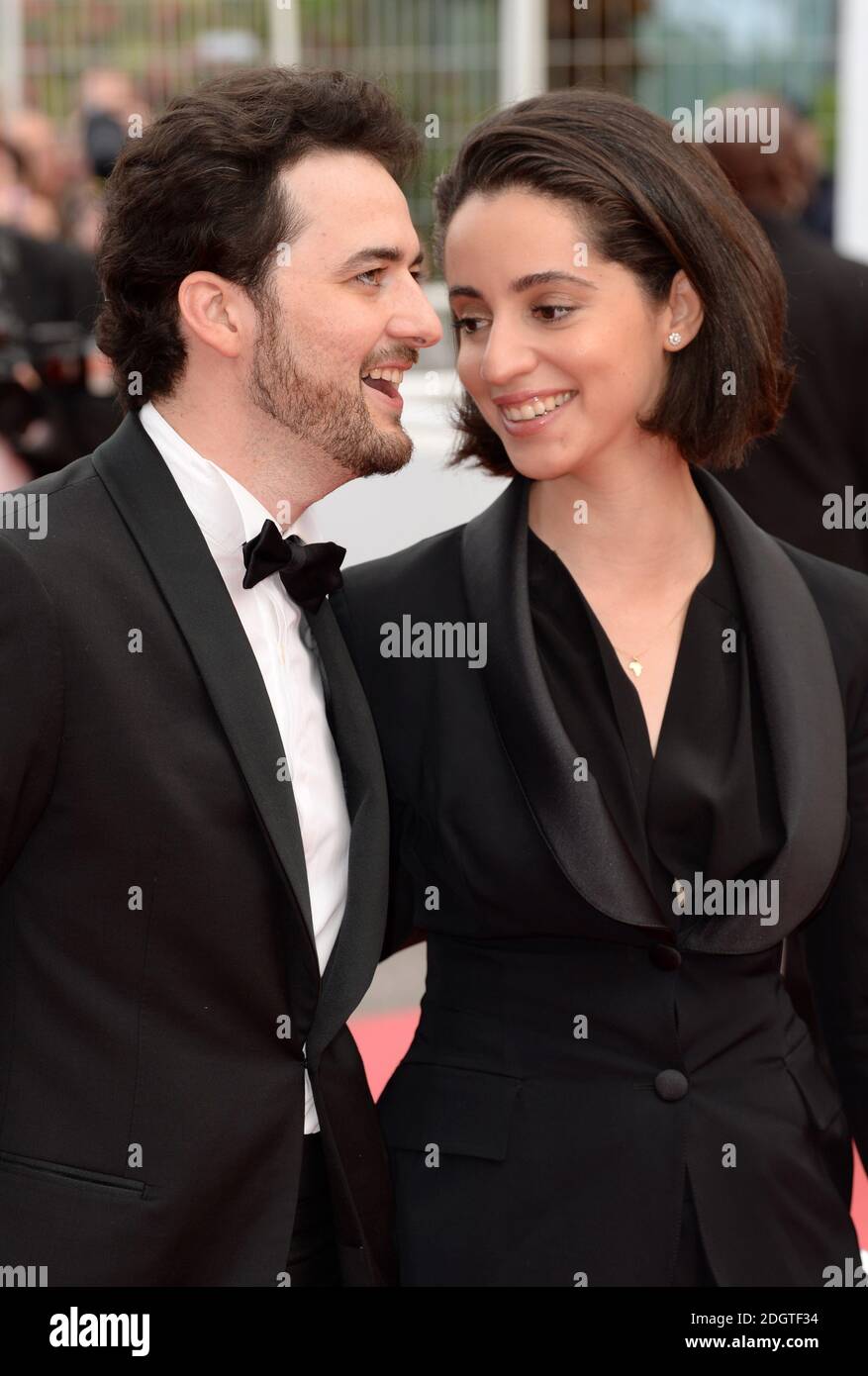 Elisabeth Shawky-Arneitz (right) and A.B Shawky attending the premiere ...