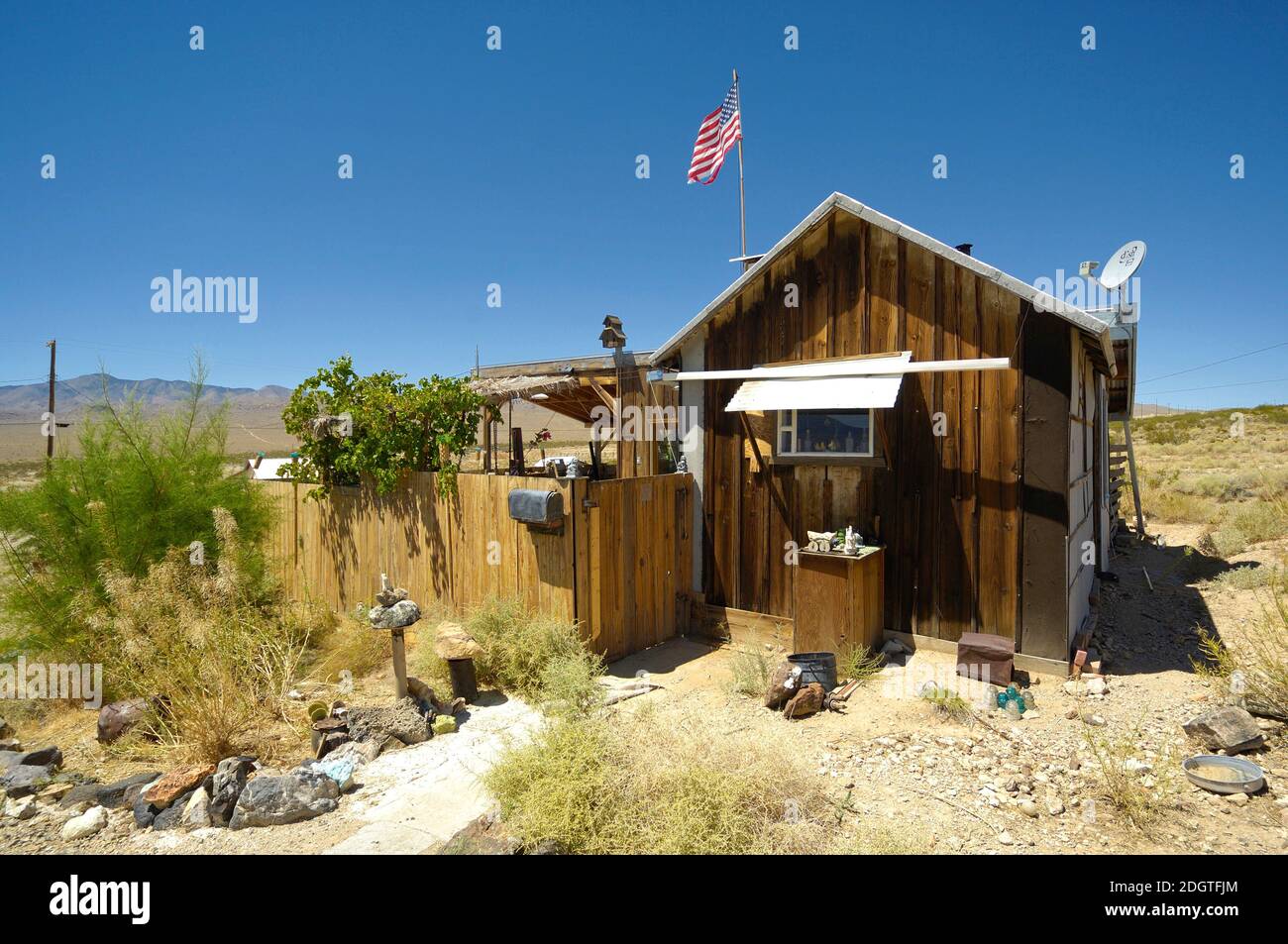 Darwin Mining Community, California, USA Stock Photo - Alamy