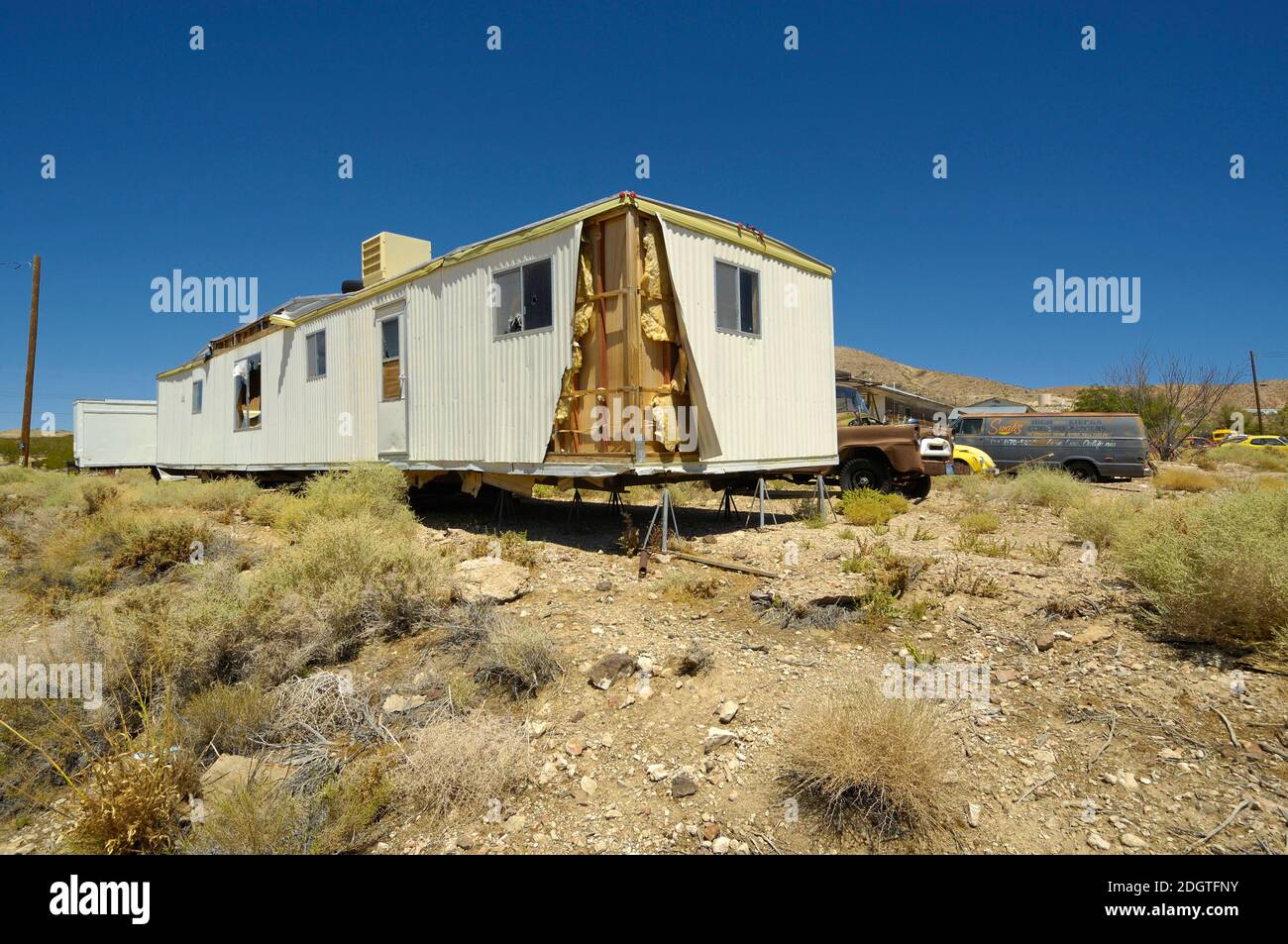 Darwin Mining Community, California, USA Stock Photo - Alamy