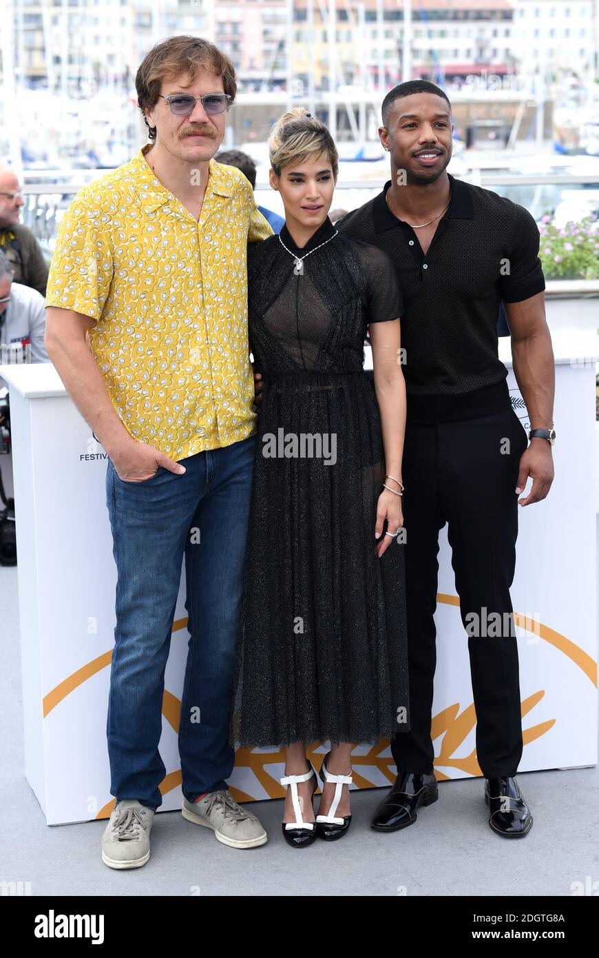 Michael B Jordan attending the Fahrenheit 451 photocall at the Palais ...