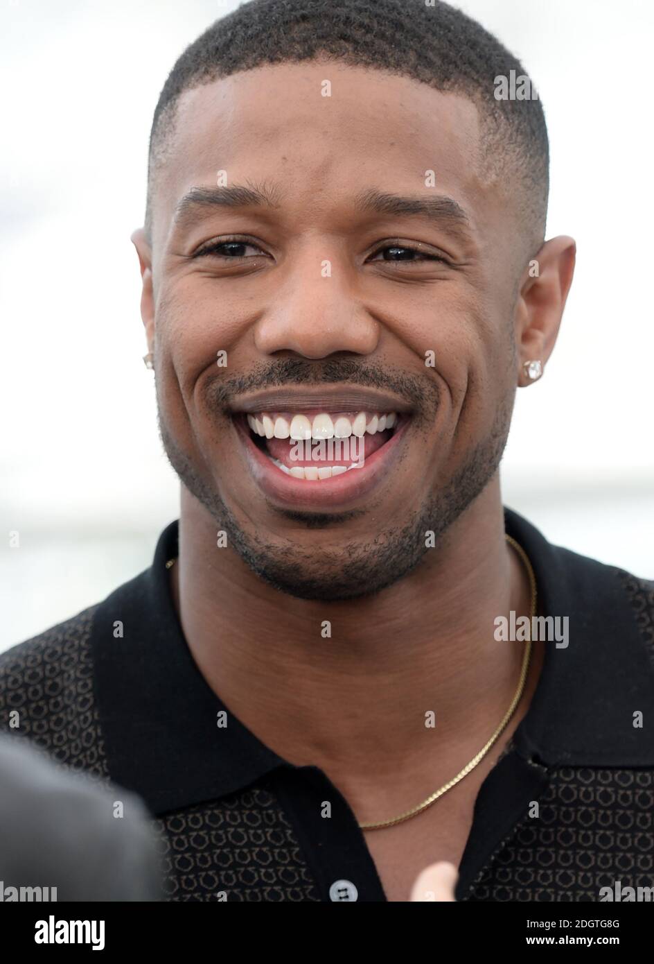 Michael B Jordan attending the Fahrenheit 451 photocall at the Palais ...
