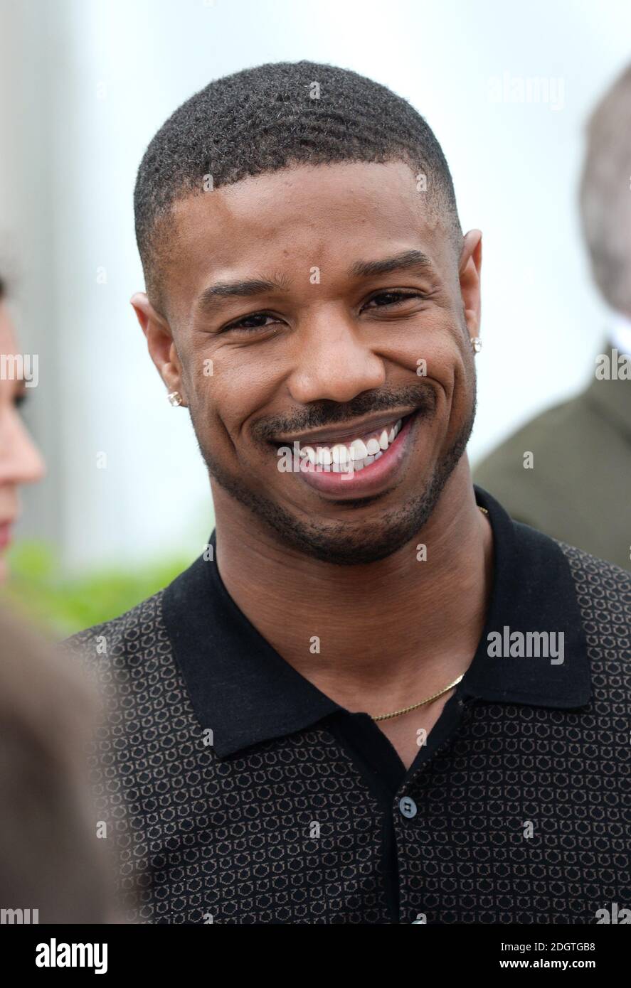 Michael B Jordan attending the Fahrenheit 451 photocall at the Palais ...