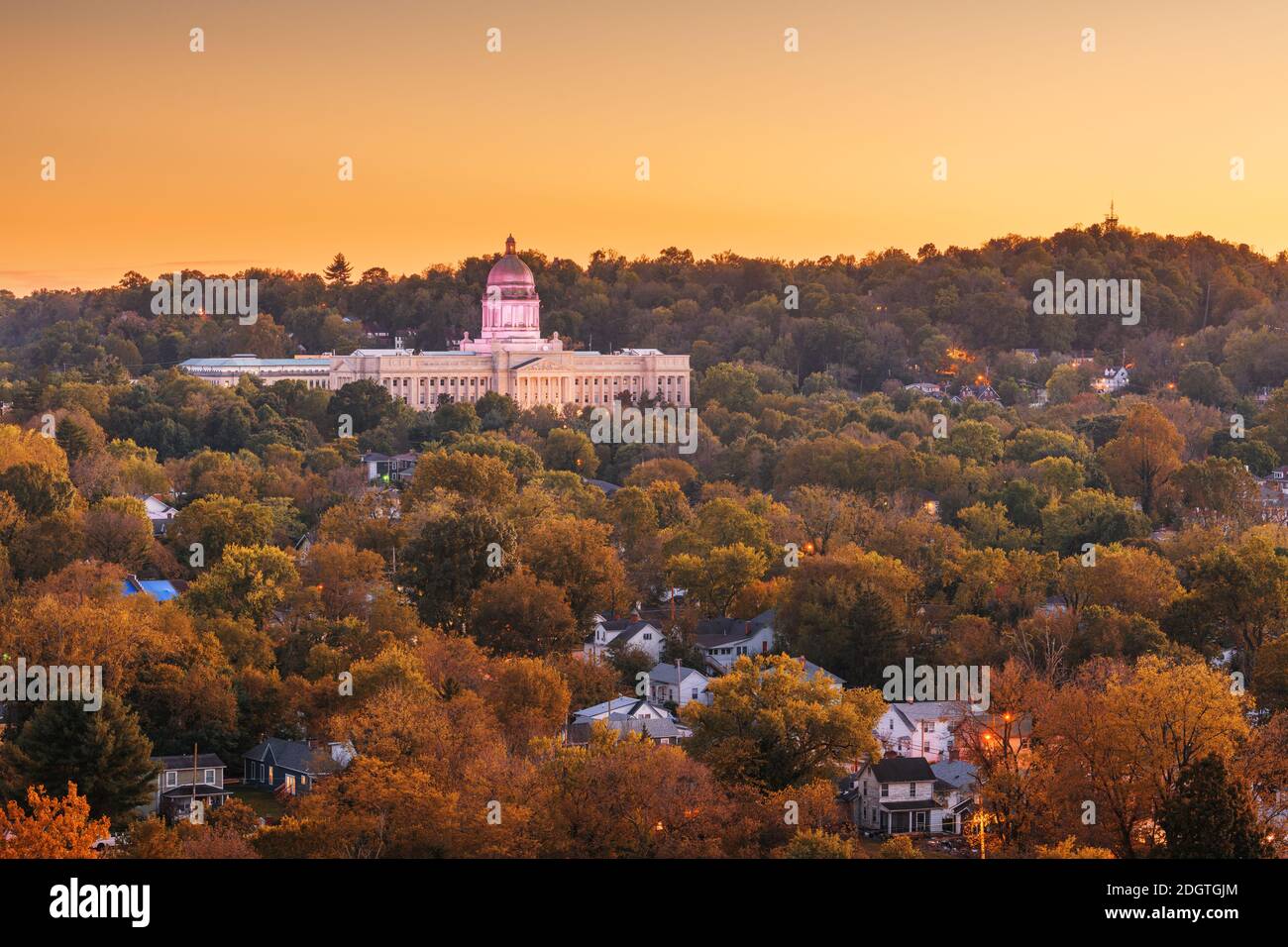 Frankfort Kentucky Aerial High Resolution Stock Photography and Images ...