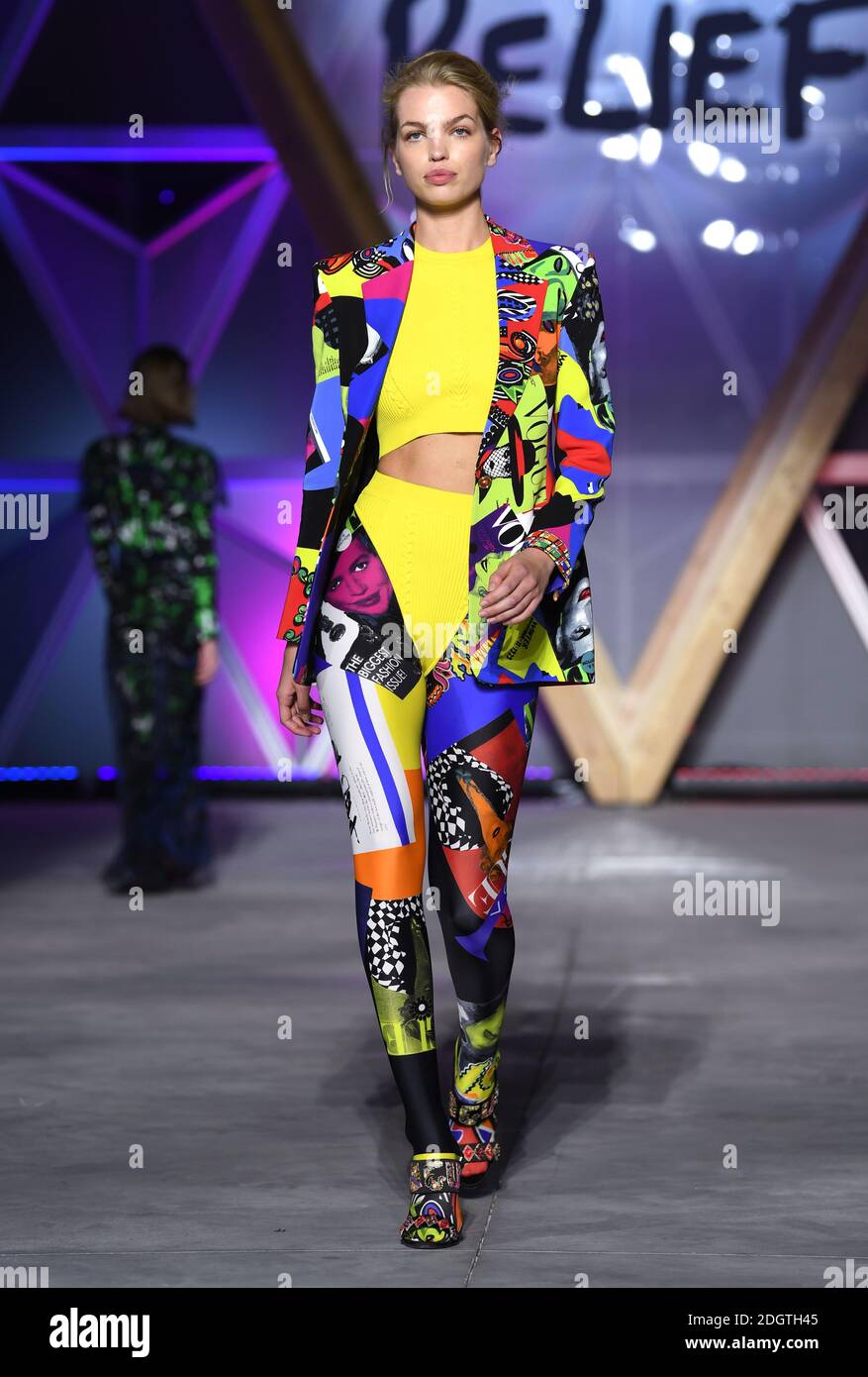 Daphne Groeneveld models at the Fashion For Relief Catwalk Show, part ...