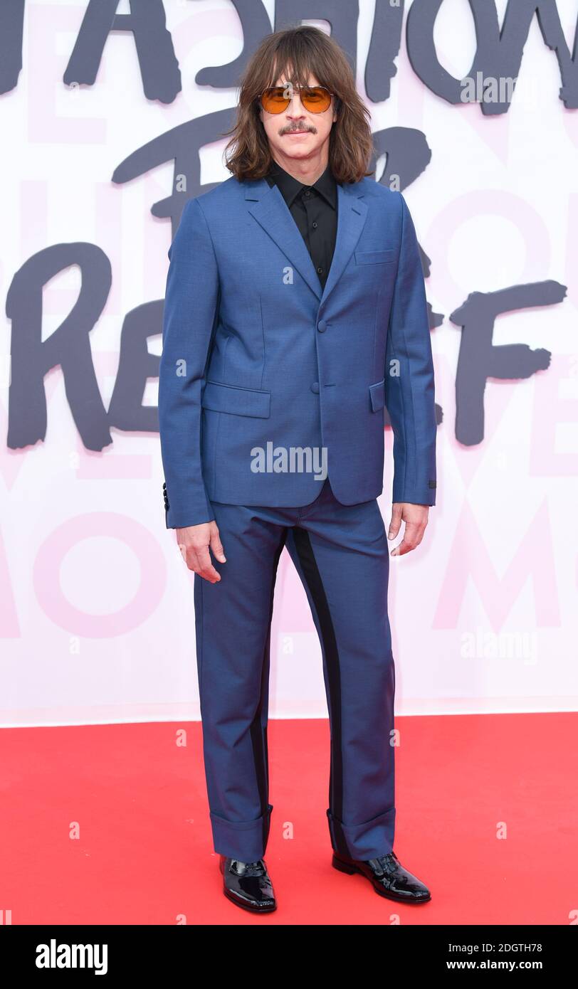 Casey Spooner arriving at the Fashion For Relief Catwalk Show, part of ...