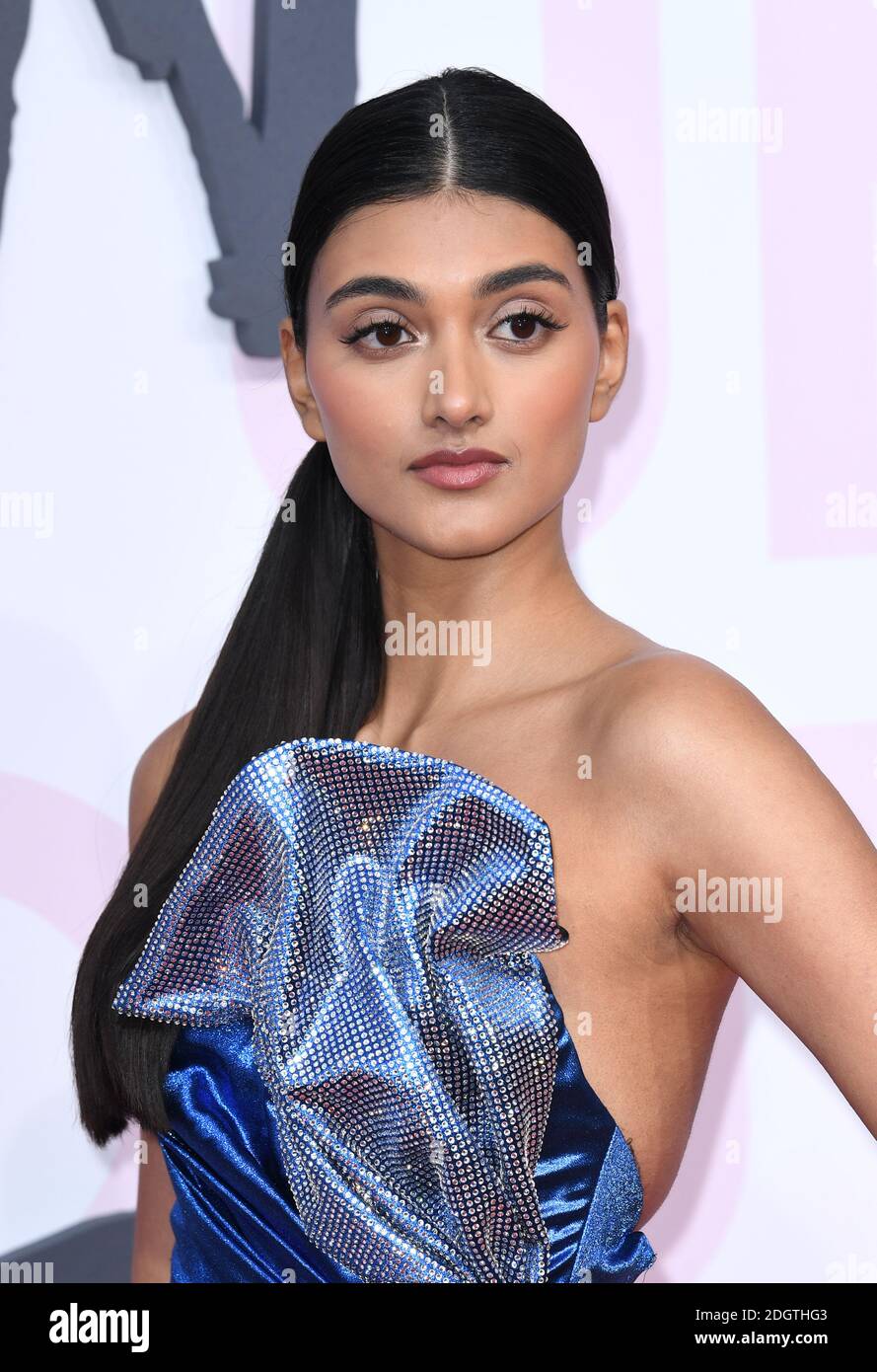 Neelam Gill arriving at the Fashion For Relief Catwalk Show, part of ...