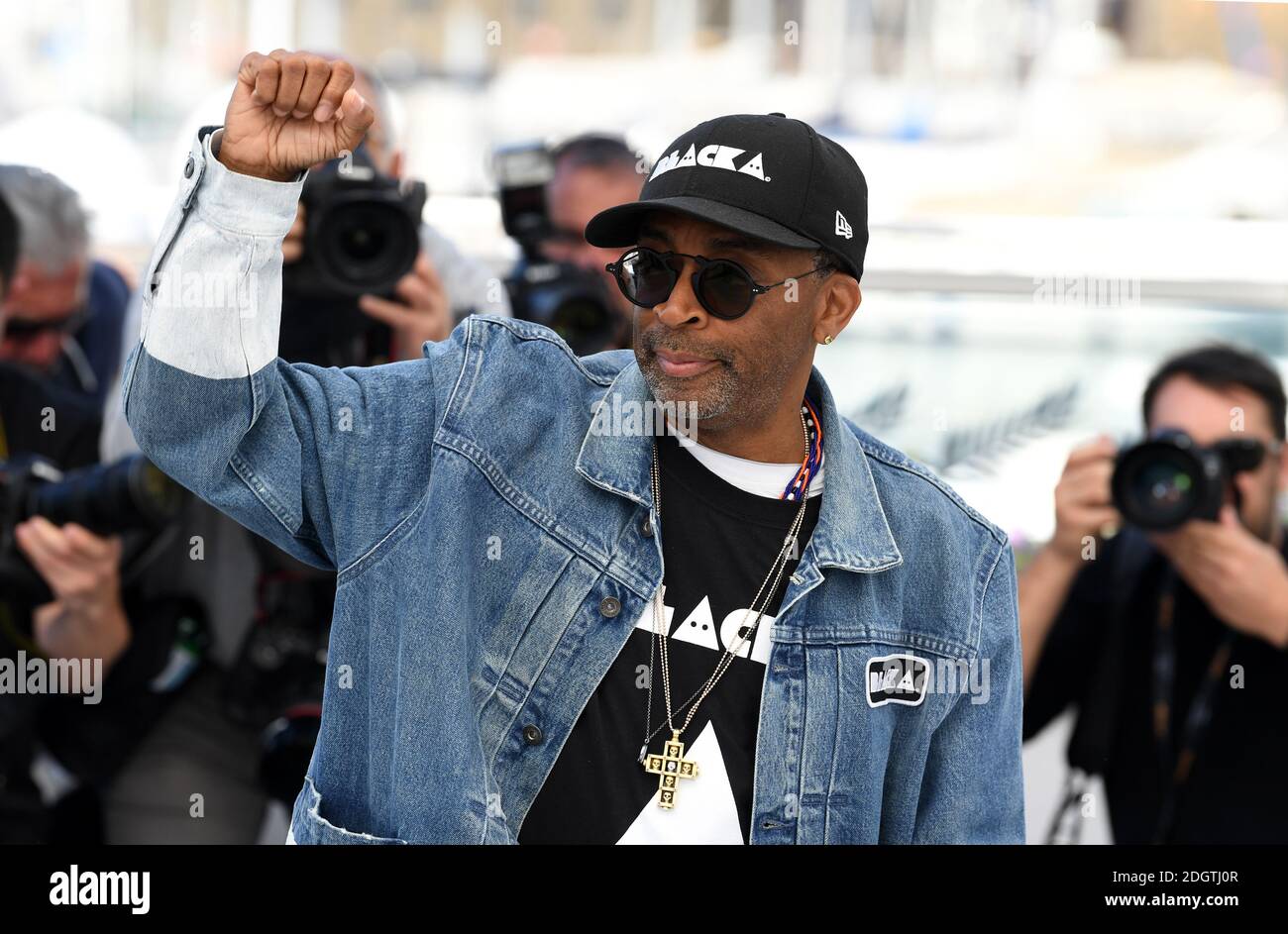Spike Lee during the BlacKkKlansman photocall held during the 71st ...