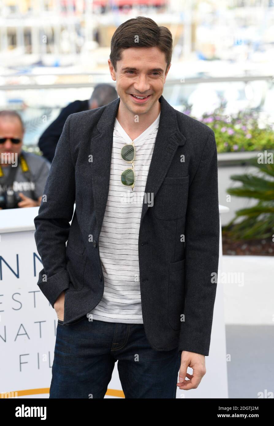 Topher Grace during the BlacKkKlansman photocall held during the 71st ...