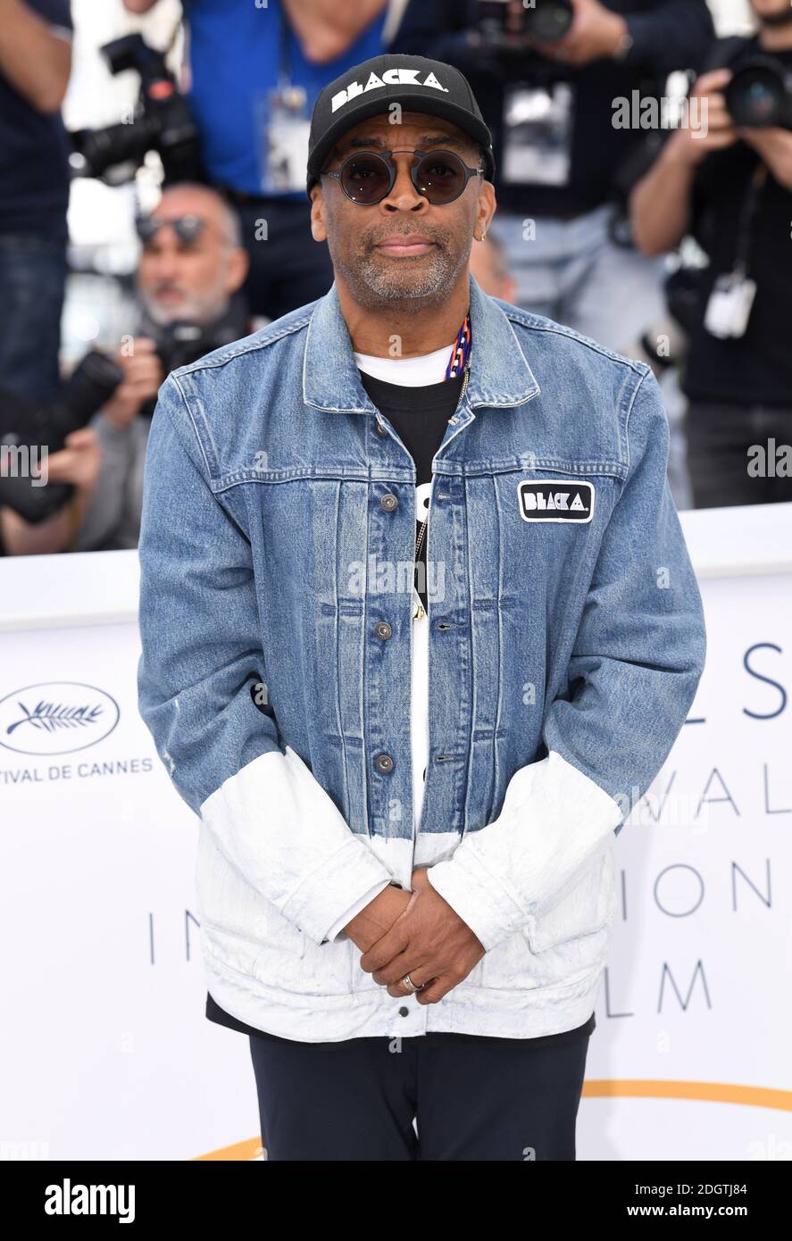 Spike Lee during the BlacKkKlansman photocall held during the 71st ...