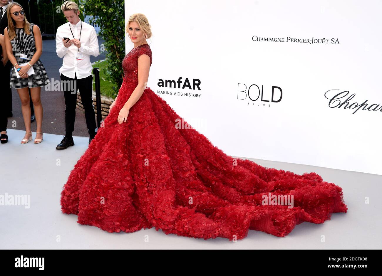 Hofit Golan attending the 25th amfAR Gala held at the Hotel du Cap-Eden ...