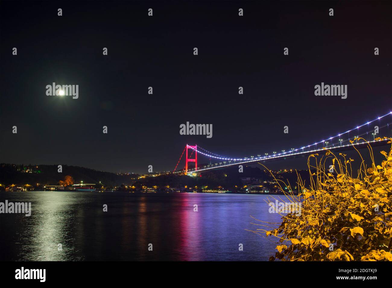 Fatih Sultan Mehmet Bridge-İstanbul Stock Photo - Alamy