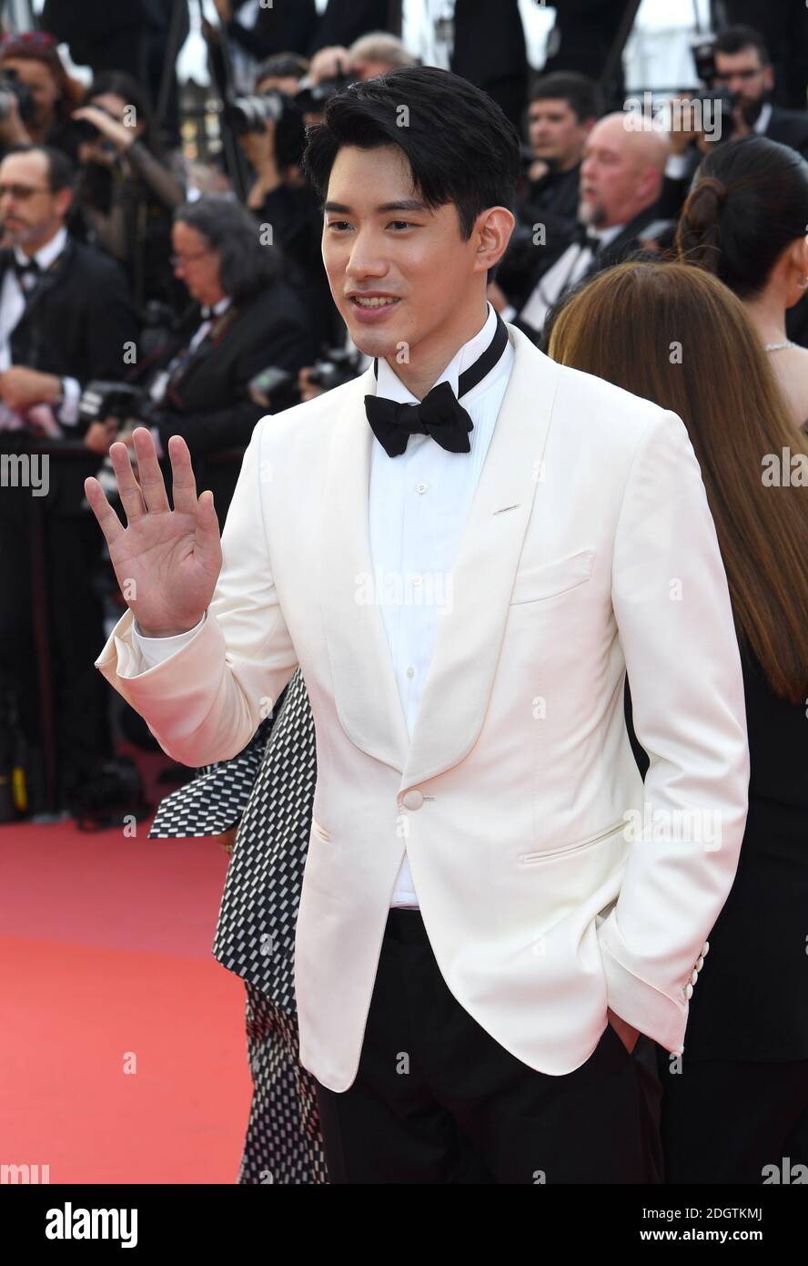 Wu Jianfei attending the Everybody Knows premiere during the 71st ...