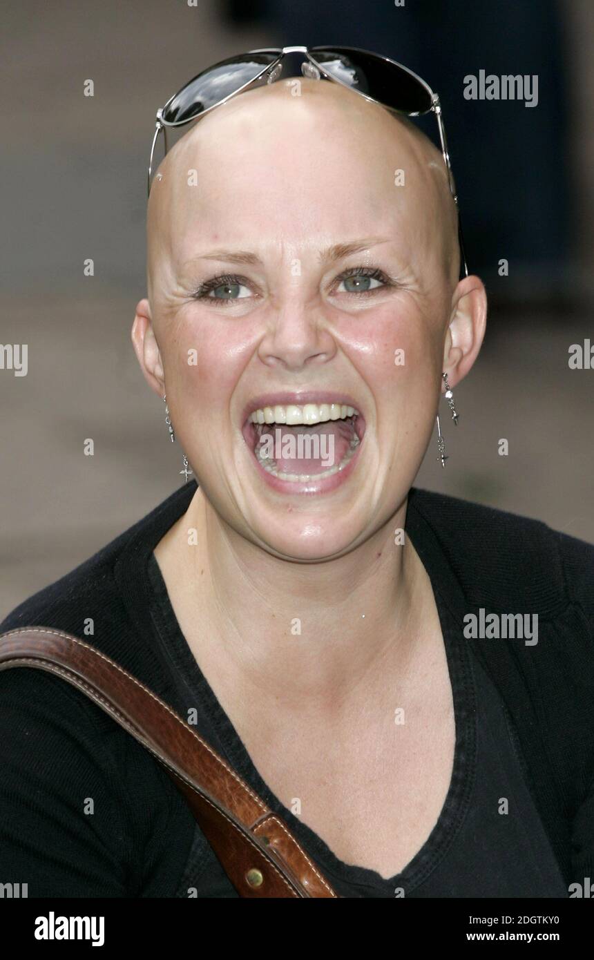 Gail Porter arriving Stock Photo - Alamy