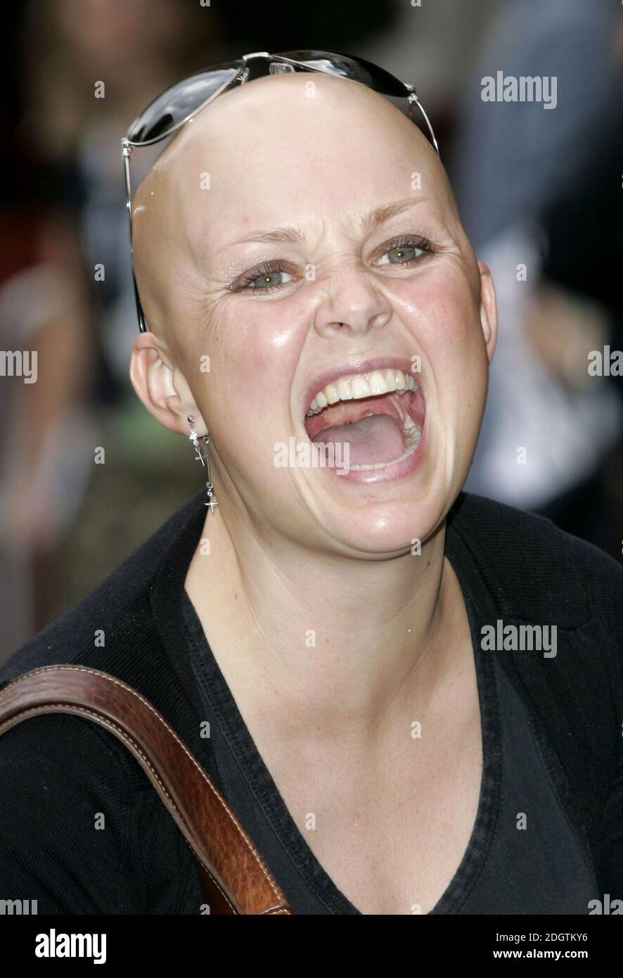 Gail Porter arriving Stock Photo - Alamy