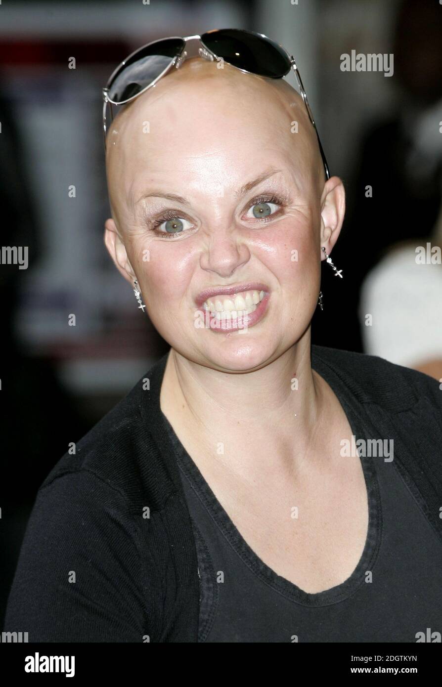 Gail Porter arriving Stock Photo - Alamy