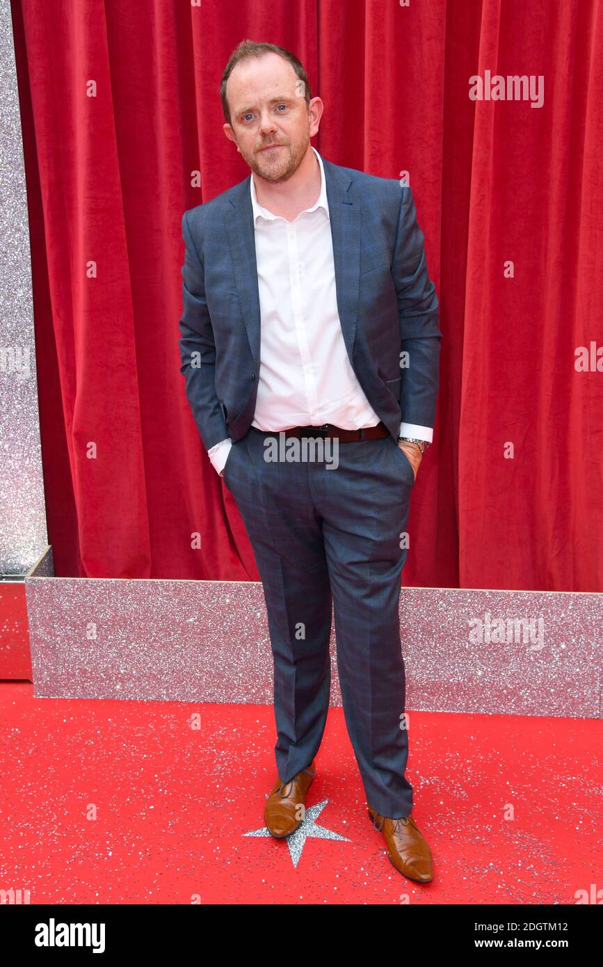 Liam Fox attending the British Soap Awards 2018 held at The Hackney ...