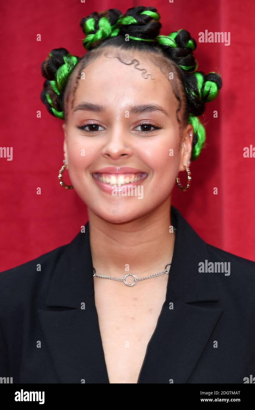 Talia Grant attending the British Soap Awards 2018 held at The Hackney ...