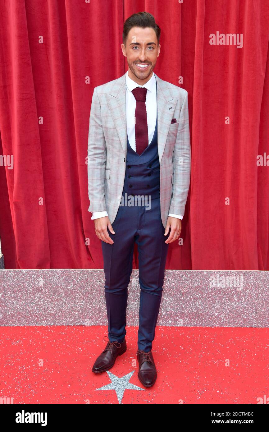 Ross Adams attending the British Soap Awards 2018 held at The Hackney ...